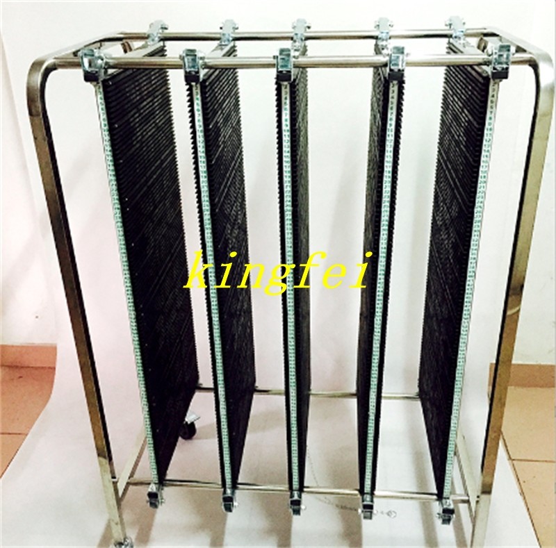 PCB Board Turnover Vehicle SMT Board Transfer Cart Handling Trolley