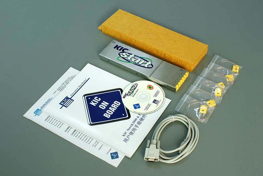 KIC START Thermal Profile , SMT Thermal Profilling Reflow Profile 9 6 ...